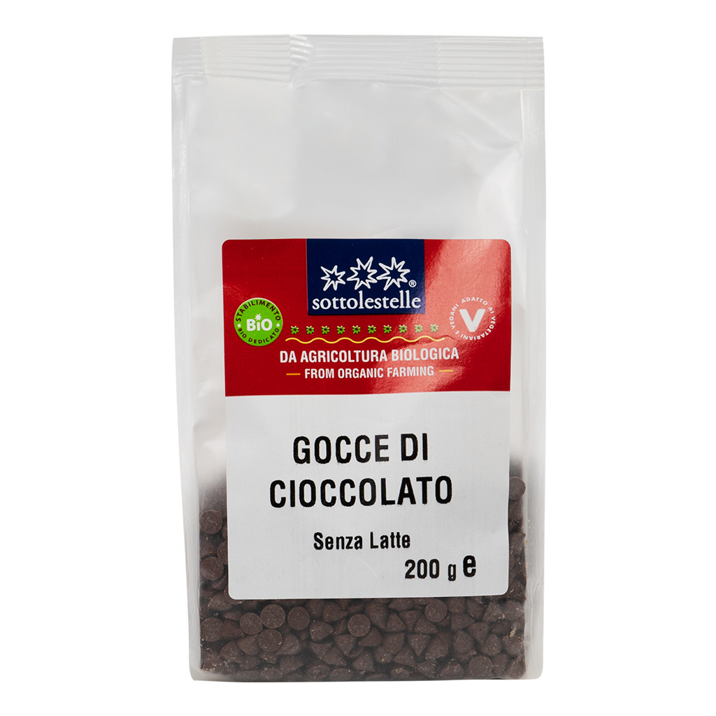 Socola Chips hữu cơ 200g Sottolestelle – Minh Châu Food