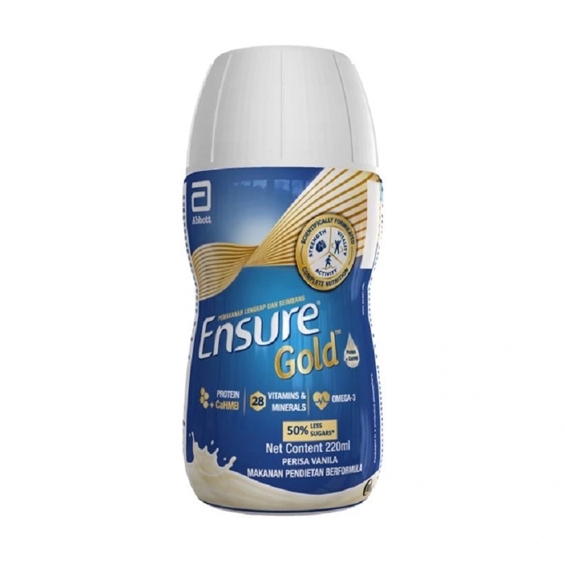 Sữa nước Ensure Gold hương Vani nội địa Thái Lan Thùng 24 chai 220ml ...