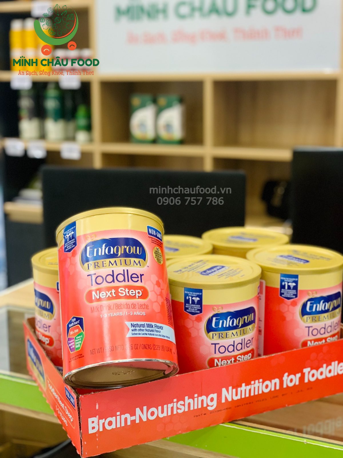 Sữa bột EnfaGrow Mỹ lon 1.04kg – Minh Châu Food