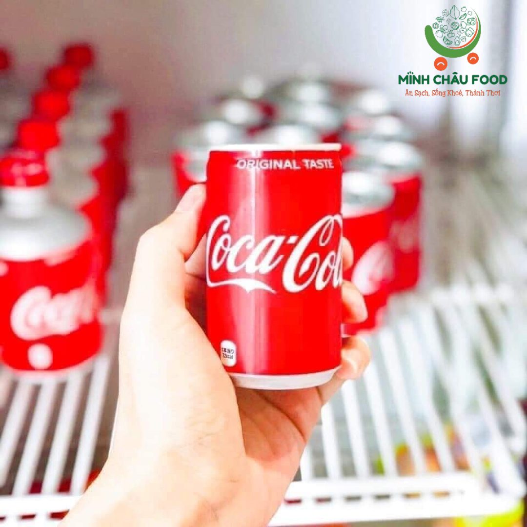 Thùng 30 lon coca mini của Nhật 160ml – Minh Châu Food